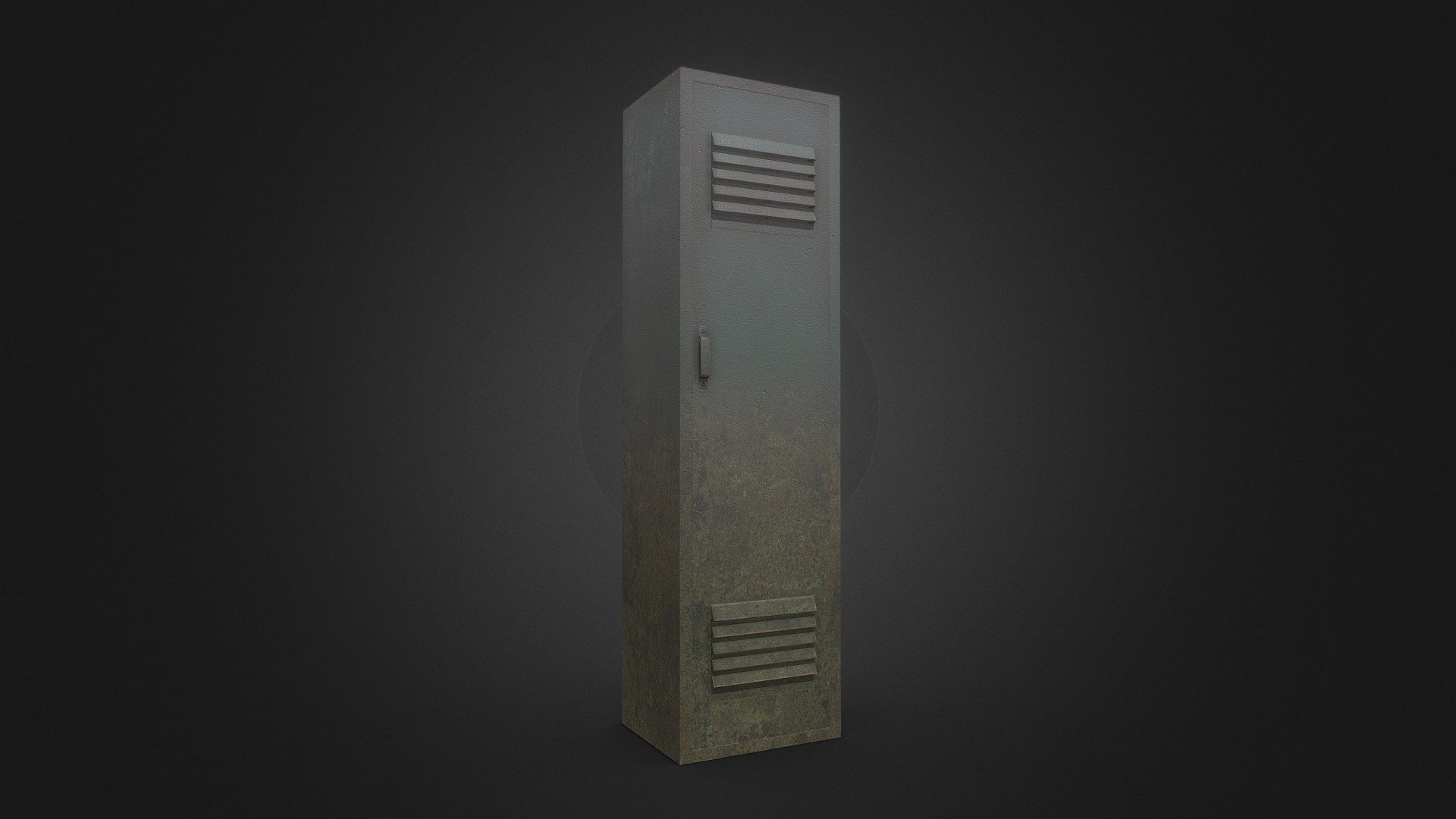 LOW POLY OLD LOCKER - Download Free 3D model by akhalas [e674c0b ...