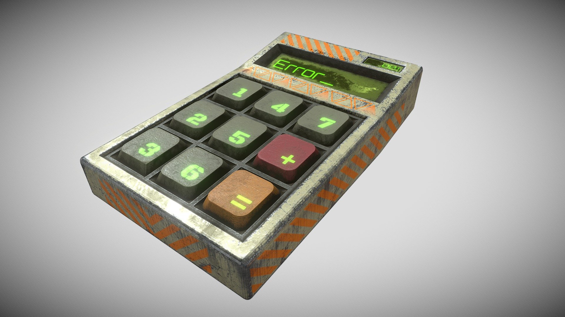 Deteriorated alien calculator - Download Free 3D model by lomito24 ...