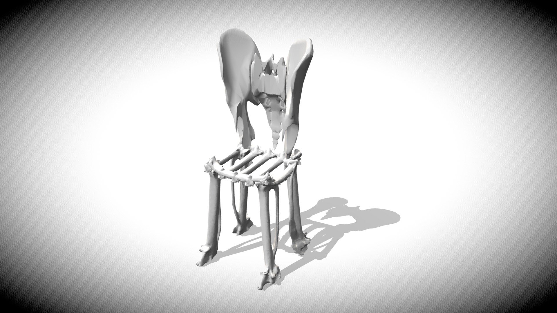 Bone Chair - Download Free 3D model by DanielV4 [e6757ae] - Sketchfab
