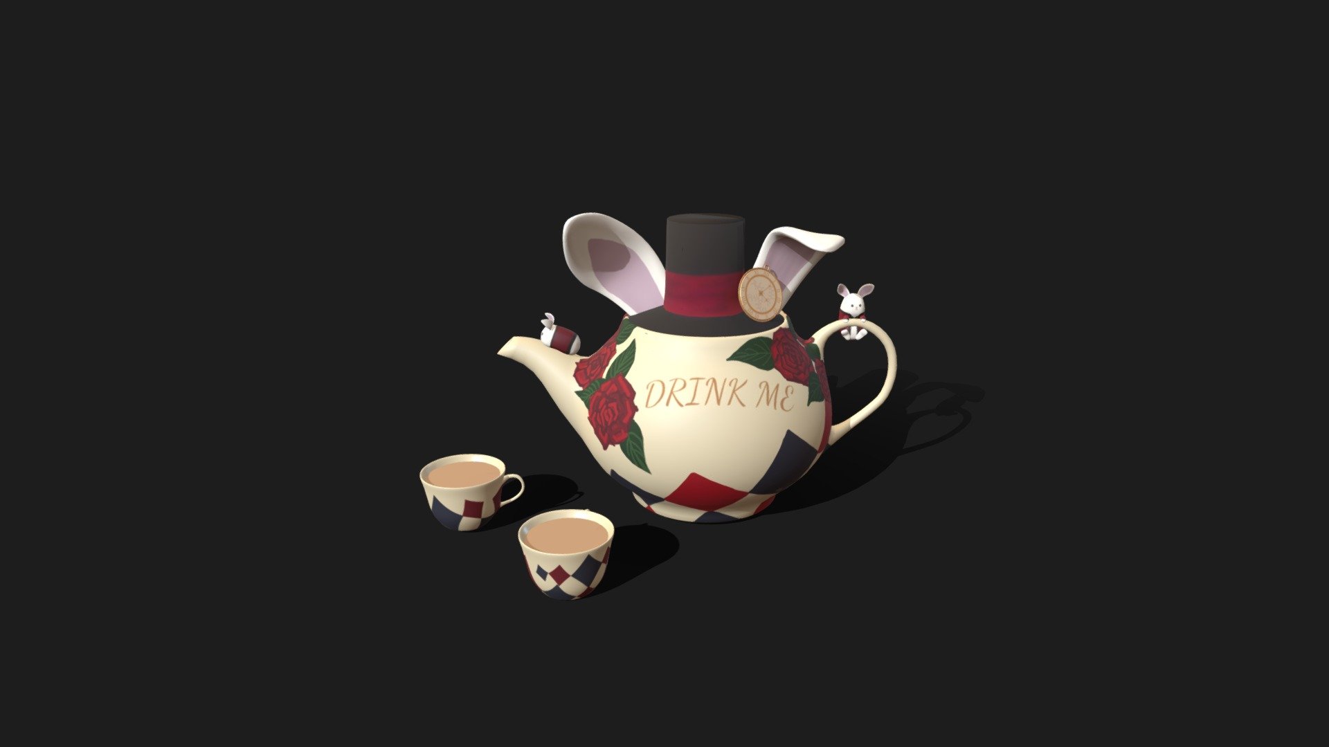 Teapot - 3D model by pinnitchakarn [e678355] - Sketchfab