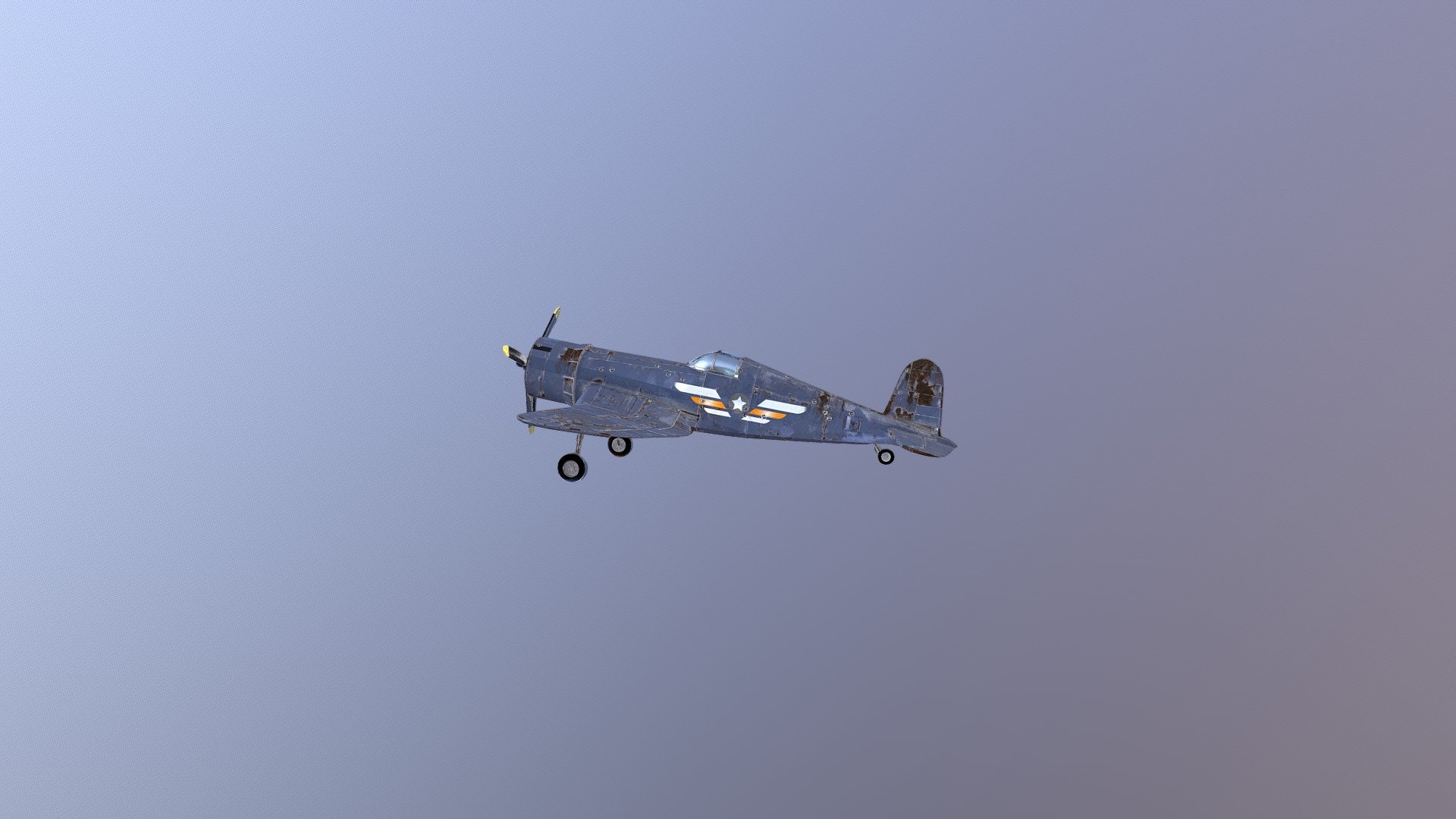 F4u Corsair - 3D model by Keruden [e67a1a9] - Sketchfab