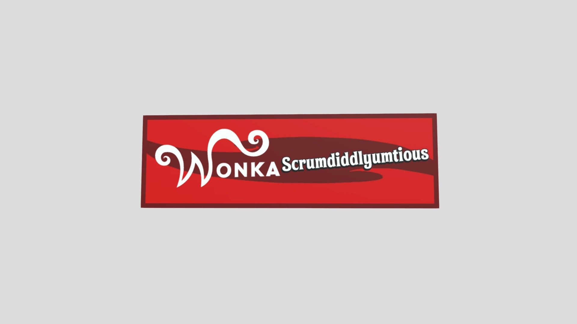 Wonka: ScrumdiddlyUmtious Bar - Download Free 3D model by BBOY2012 ...