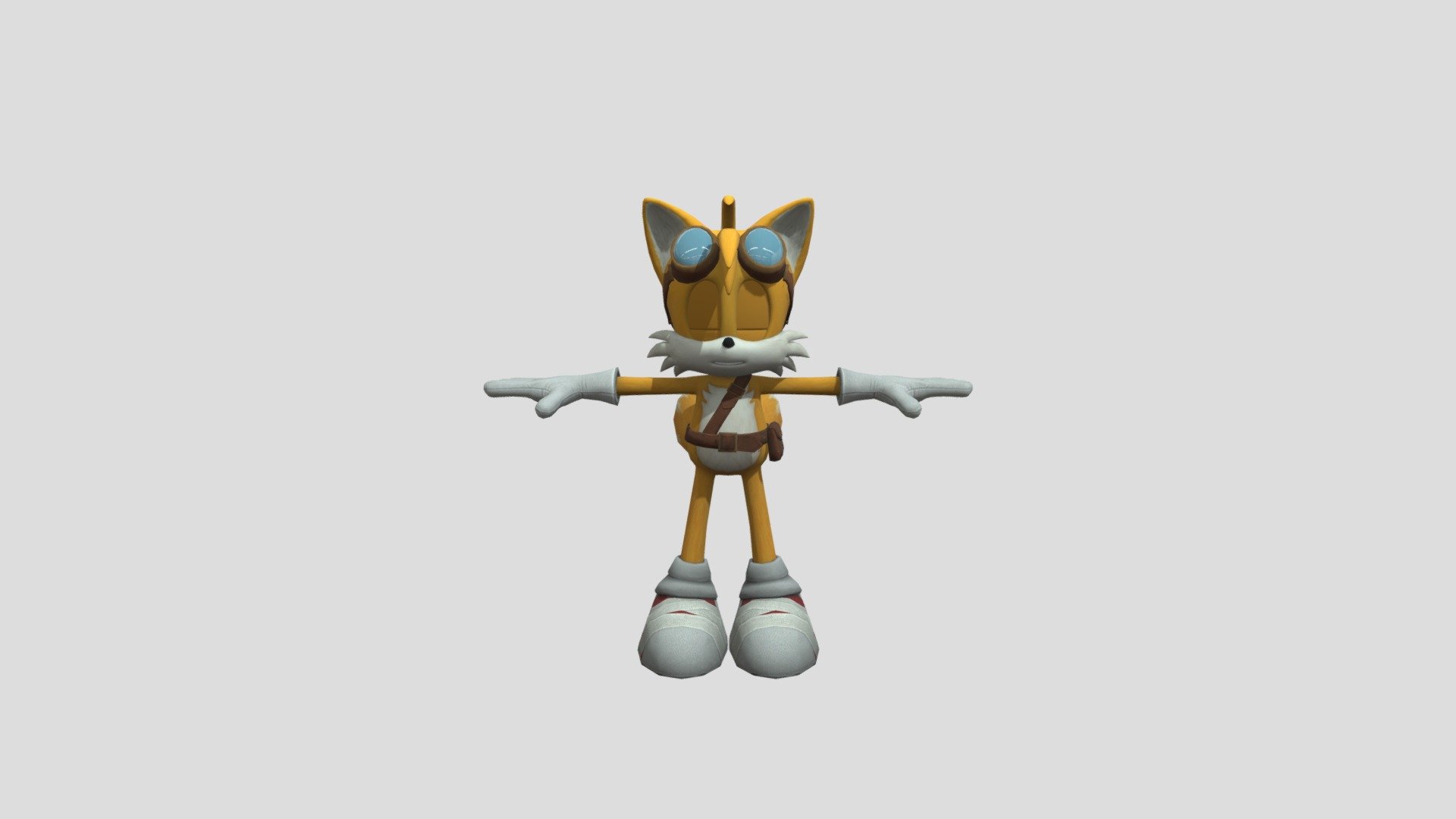 Tails The Fox V6 [Requested] - Download Free 3D model by ...