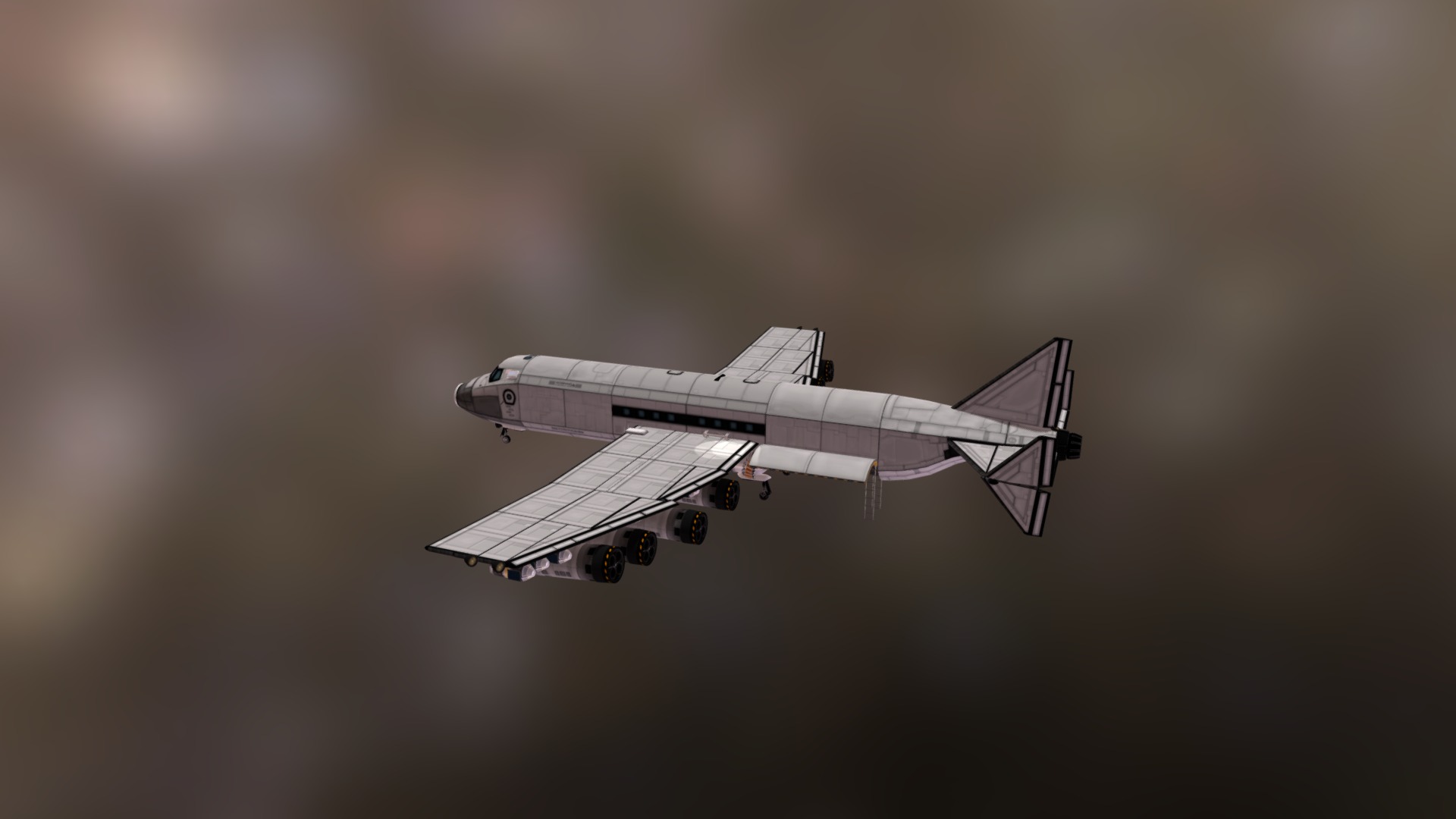 Conventional Airplane - Download Free 3D model by onlinearts [e67c00a ...