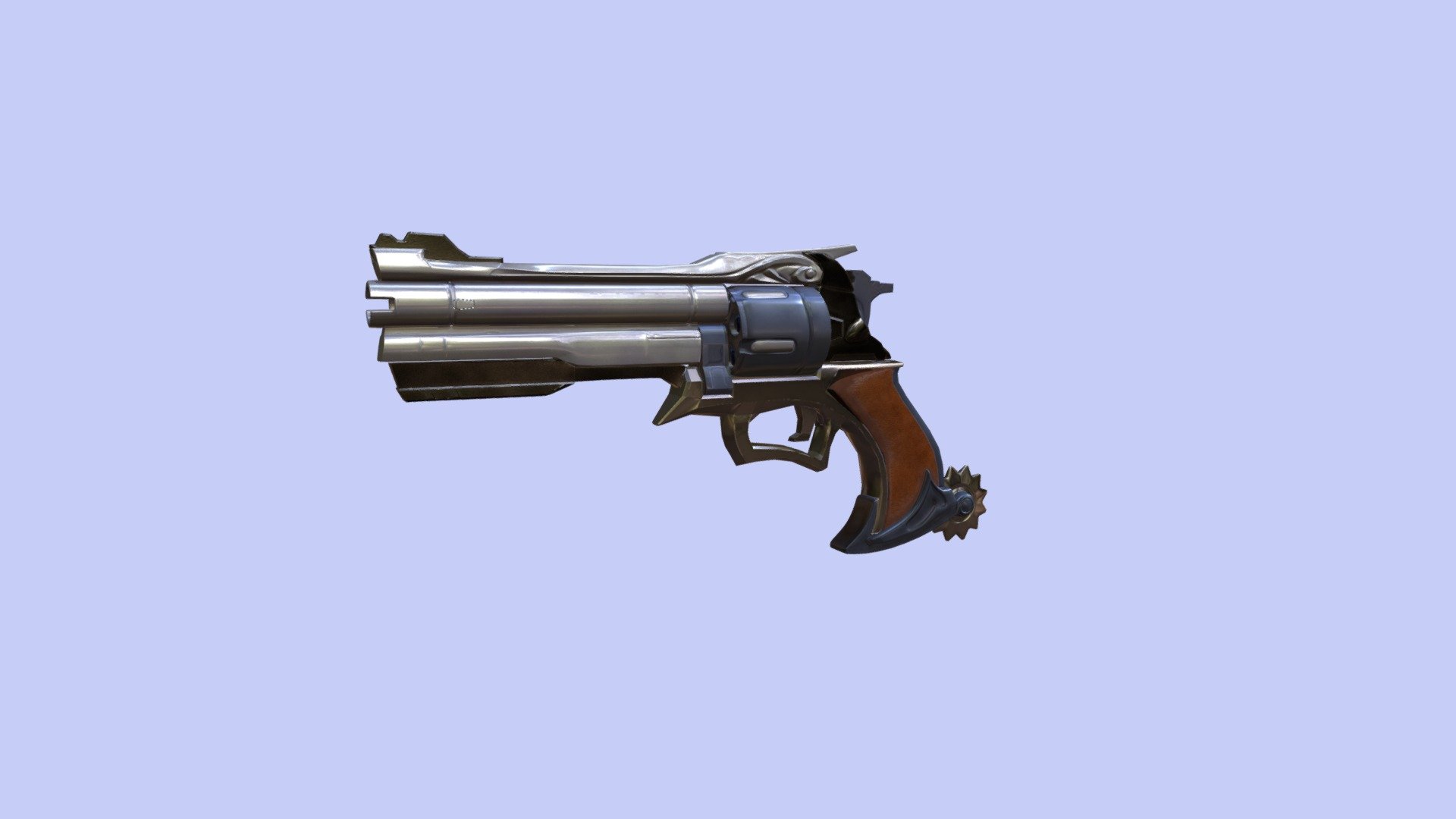 Overwatch: McCree's Classic Gun - Download Free 3D model by ...
