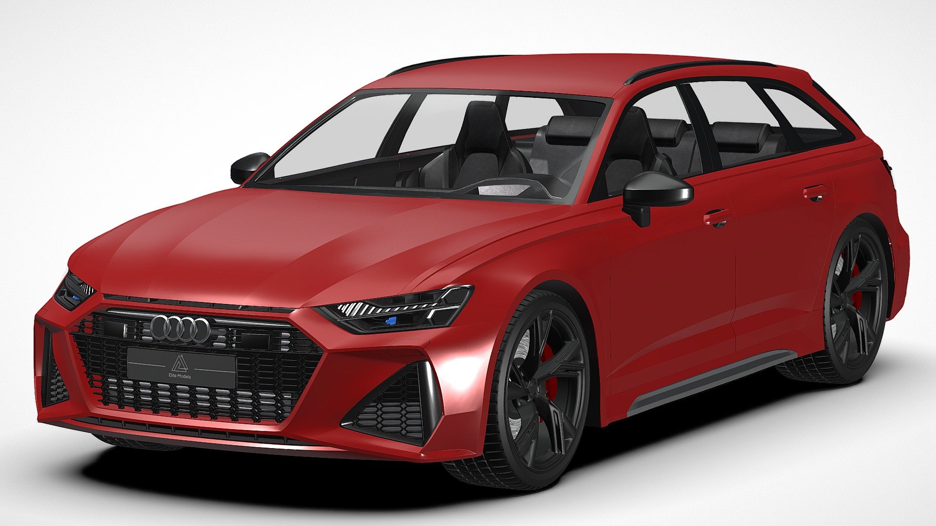 Audi RS6 Avant 2022 (Interior included) - Buy Royalty Free 3D model by ...