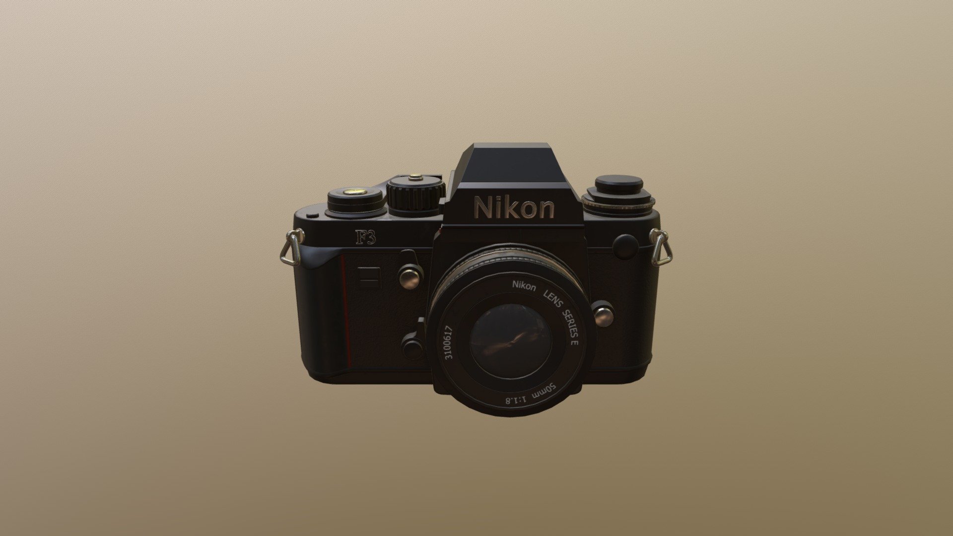 Nikon F3 - 3D model by Zerpiente [e67f321] - Sketchfab