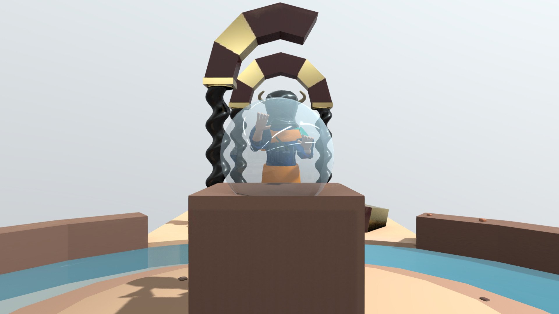Desert Adventure - 3D model by Ismael García (@Viralis) [e68004d ...