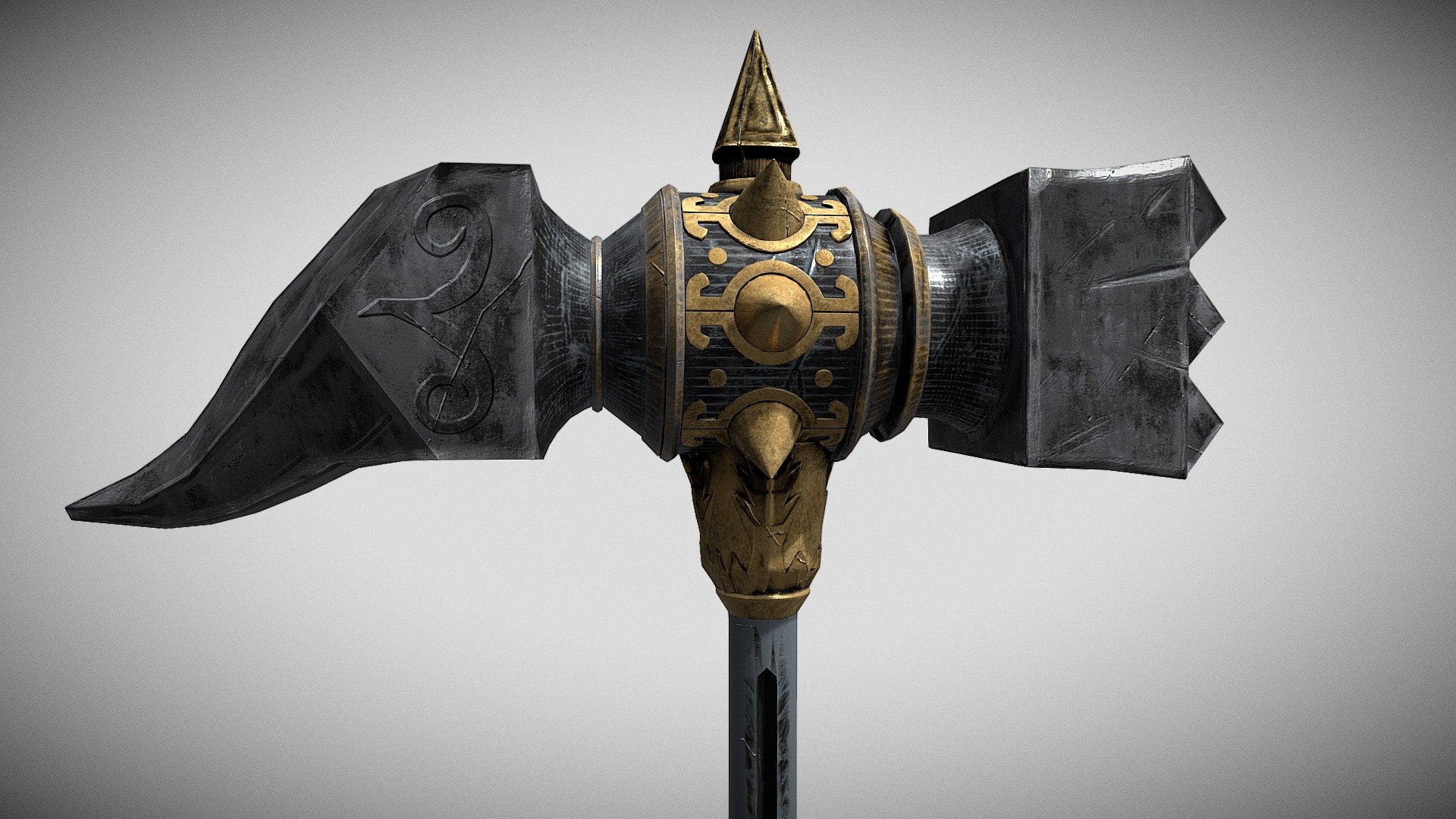 Hammer Belona -SMITE - 3D model by Danwolve [e680a4b] - Sketchfab