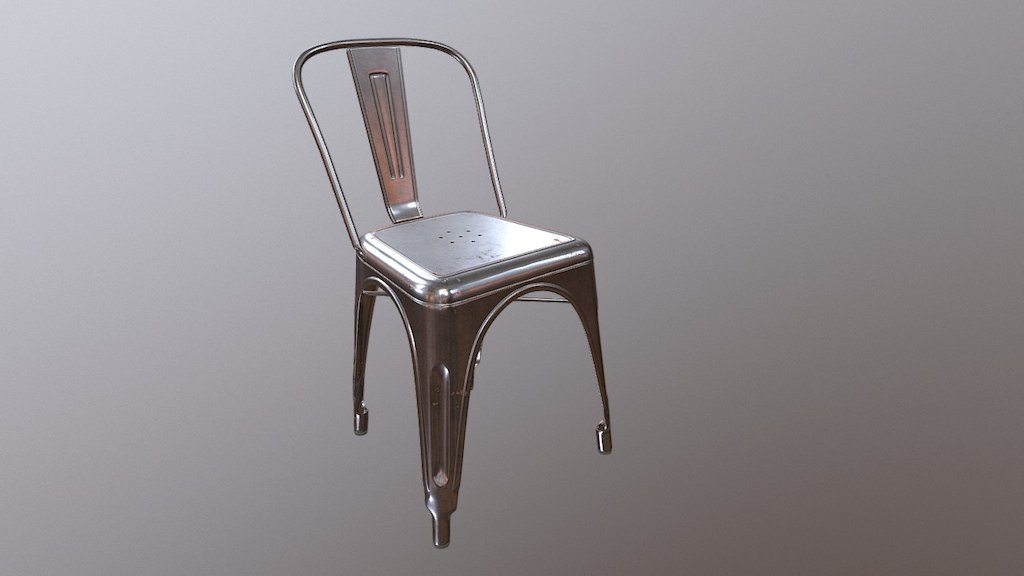 Tolix - 3D model by rendeer [e683331] - Sketchfab
