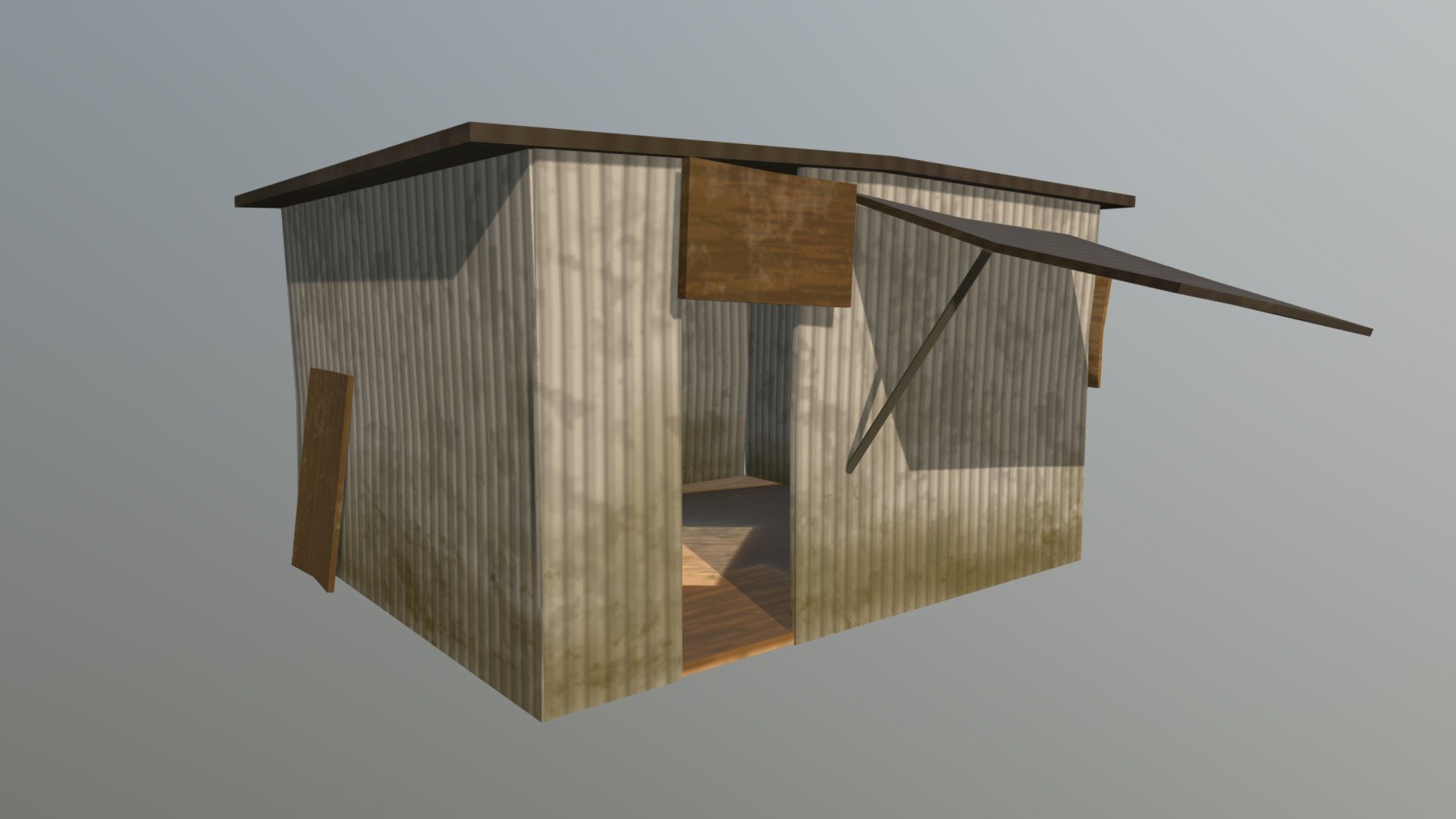 Fishing Shack - 3D model by Jodie (@jgucf) [e683755] - Sketchfab