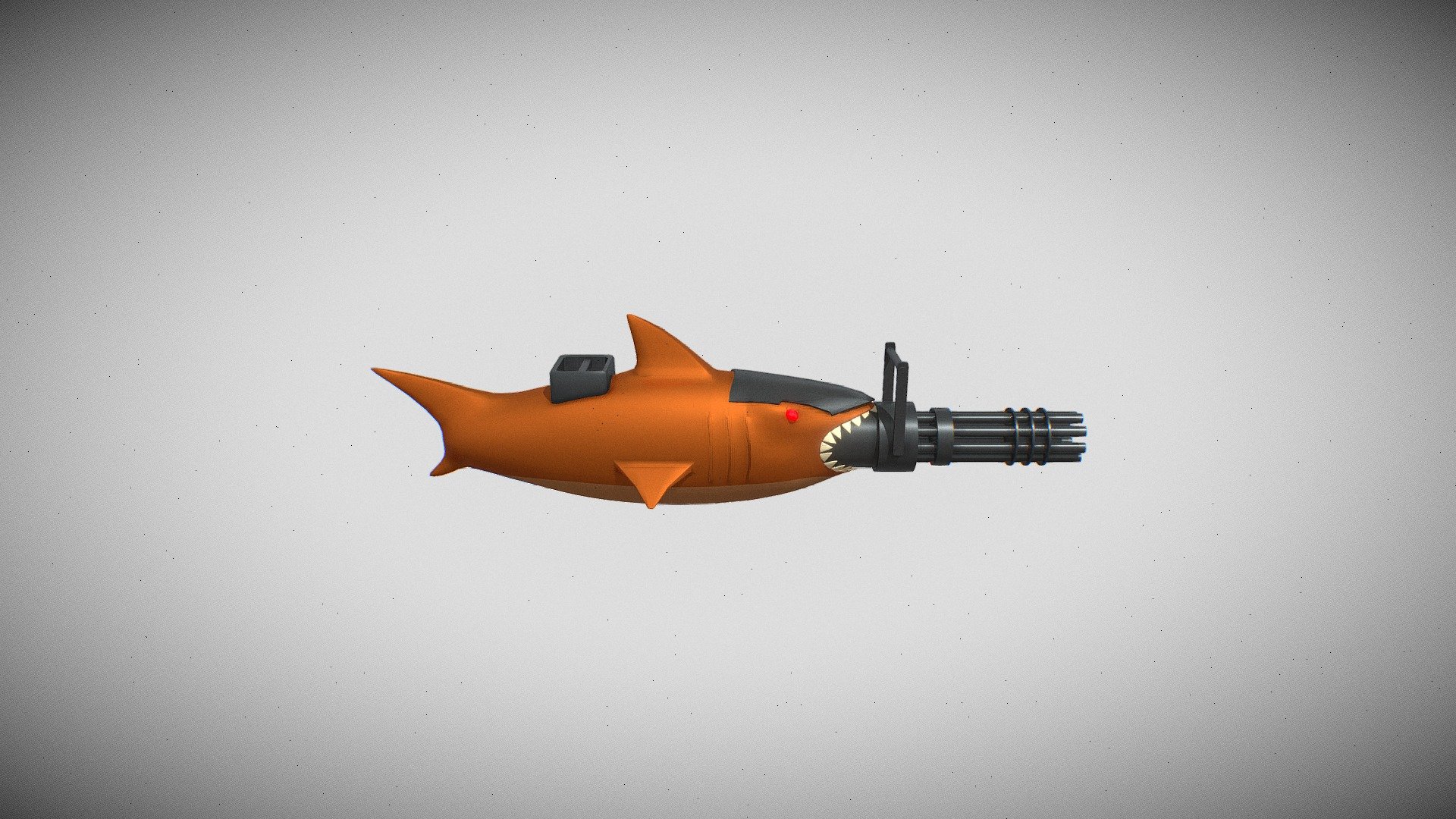 MiniShark Cartoonish - Download Free 3D model by SomeGuyUsingBlender ...