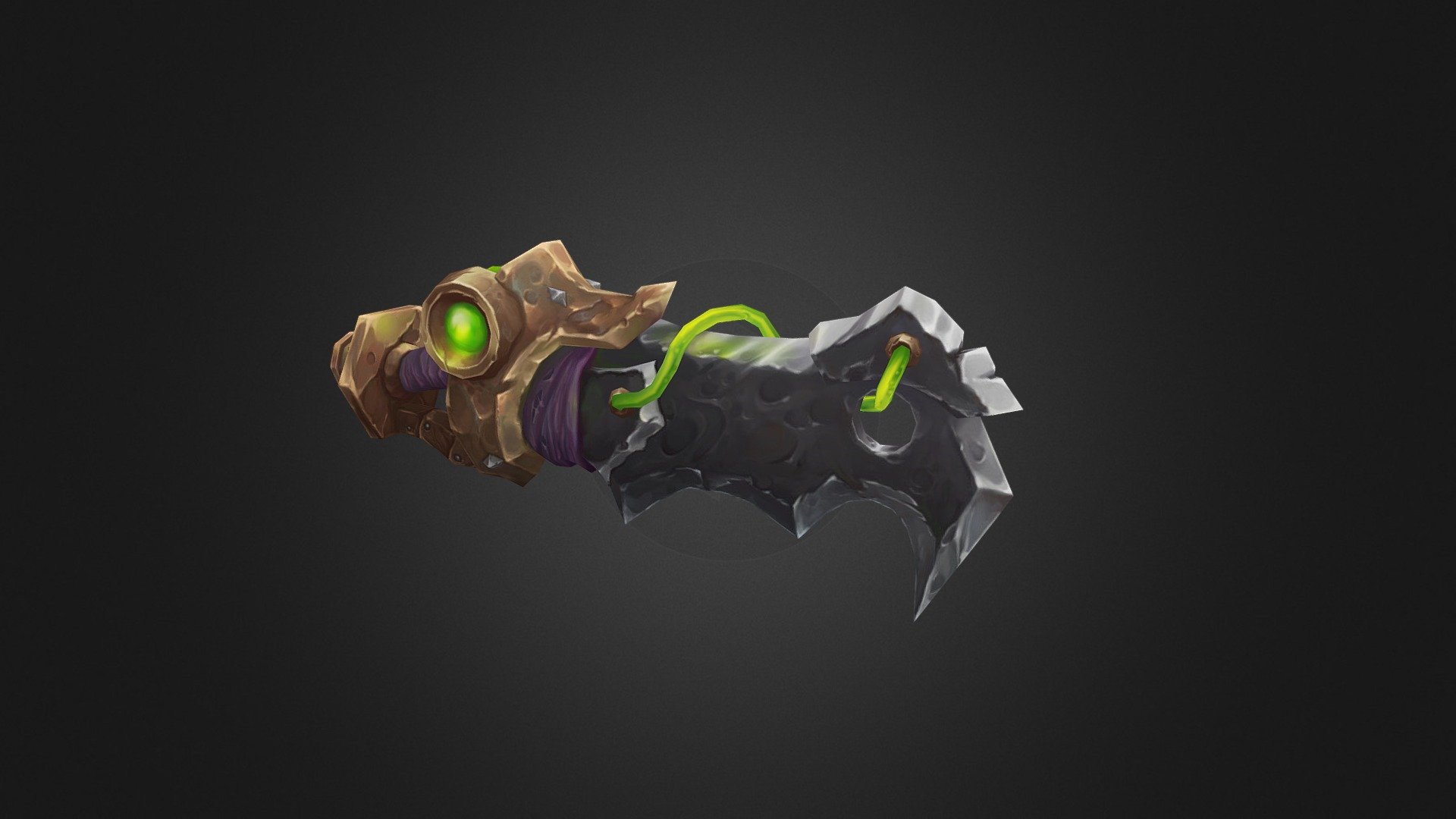 Toxic Sword - 3D model by 4fourcome [e684001] - Sketchfab