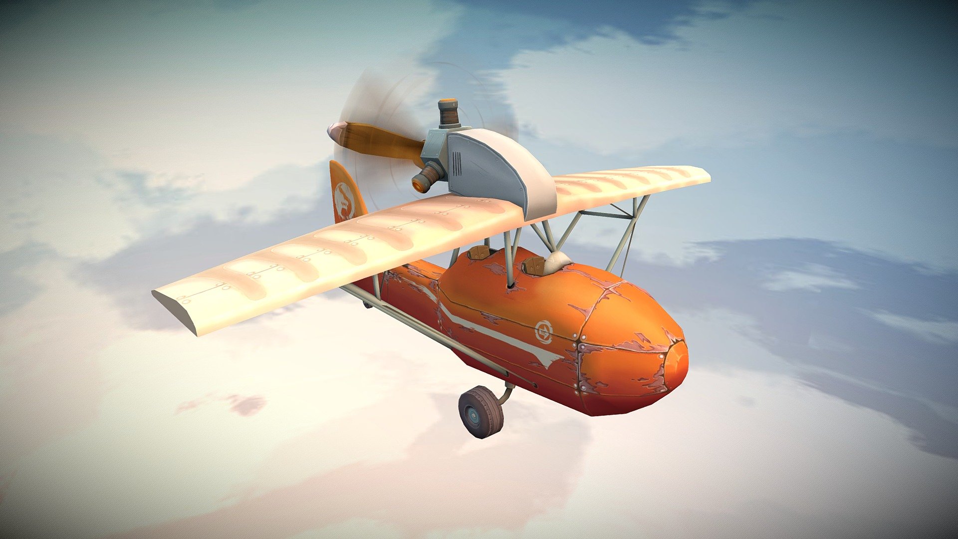 Flying Circus - Curtiss-Wright Junior - 3D model by simondeclerck ...