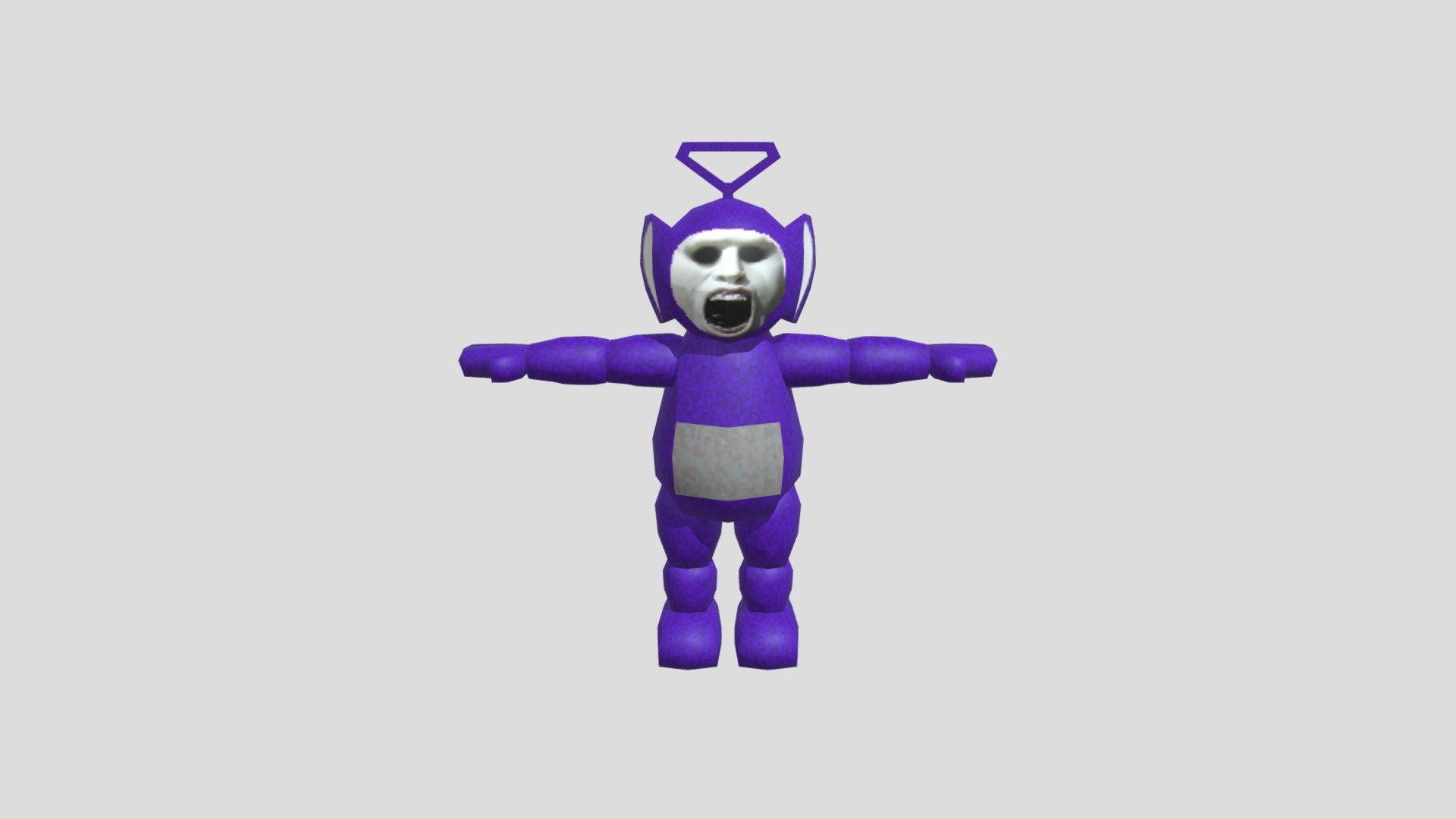 Tinky Winky Slendytubbies - Download Free 3D model by xdanni1984x [e684eff] - Sketchfab