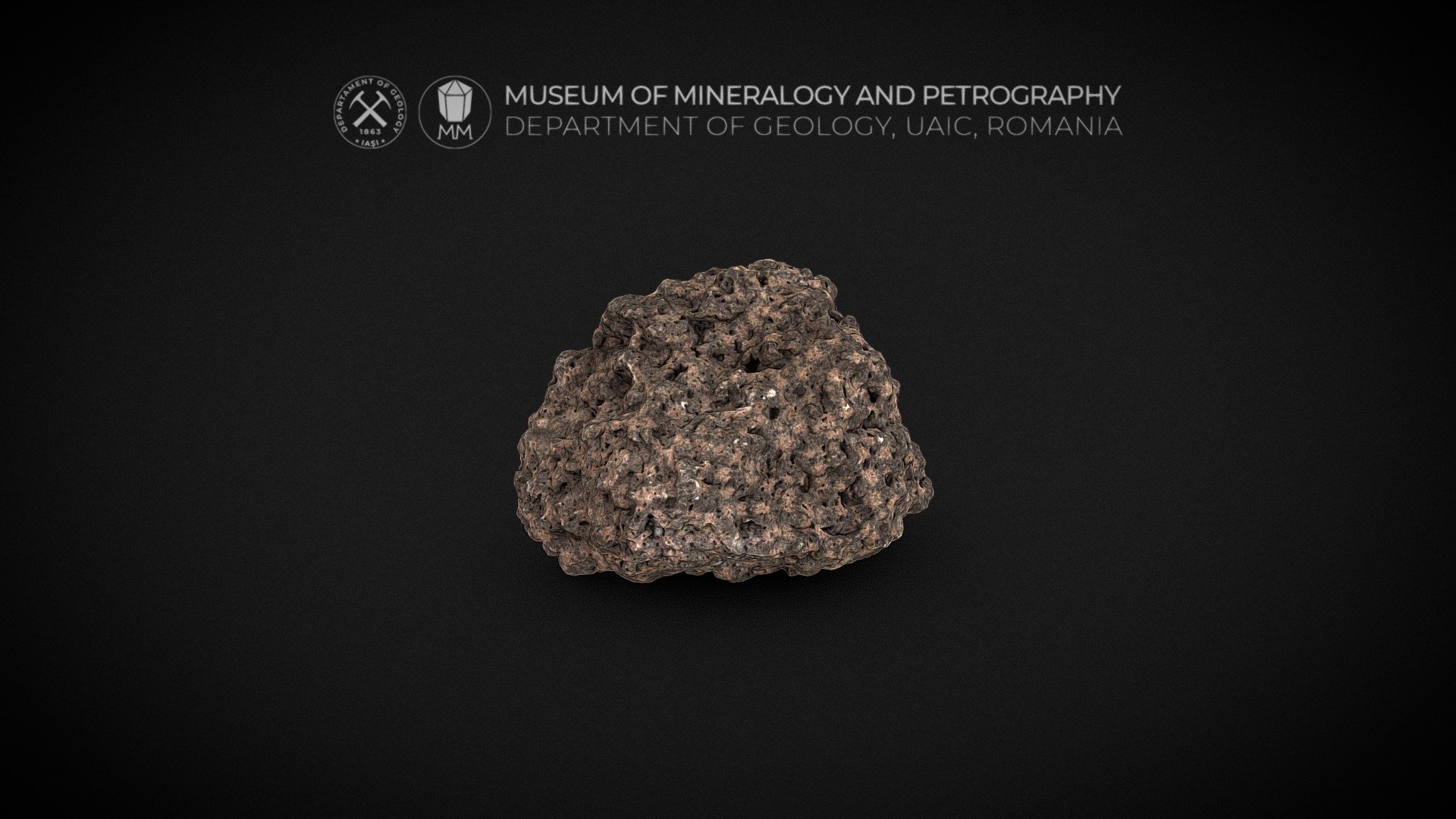 Basaltic Scoria (igneous rock), Romania - 3D model by Museum of ...