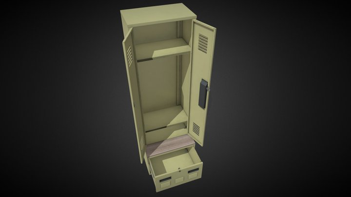 Lockers 3D models - Sketchfab