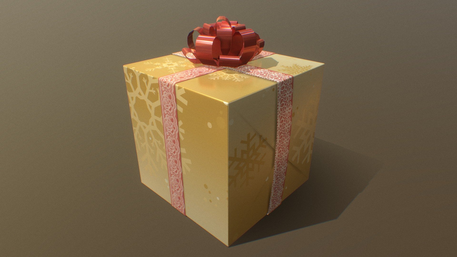 New Year Present Box - Download Free 3D model by Incg5764 [e68ab6f ...