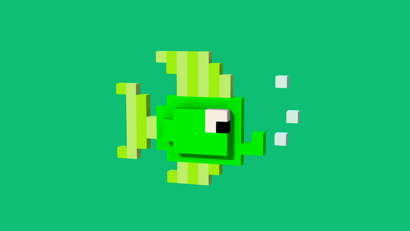 Green Fish - 3D model by Stadalf [e68d2ae] - Sketchfab