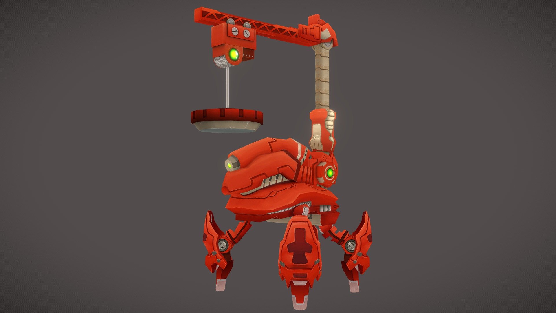 Crane Tank - Bloom - 3D model by Gabriel J. Garcia (@gabrieljgarcia ...