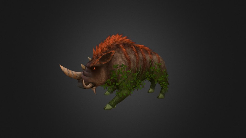 Boar_Animation - 3D model by denis.squareroot (@denis.sqrt) [e68d790 ...