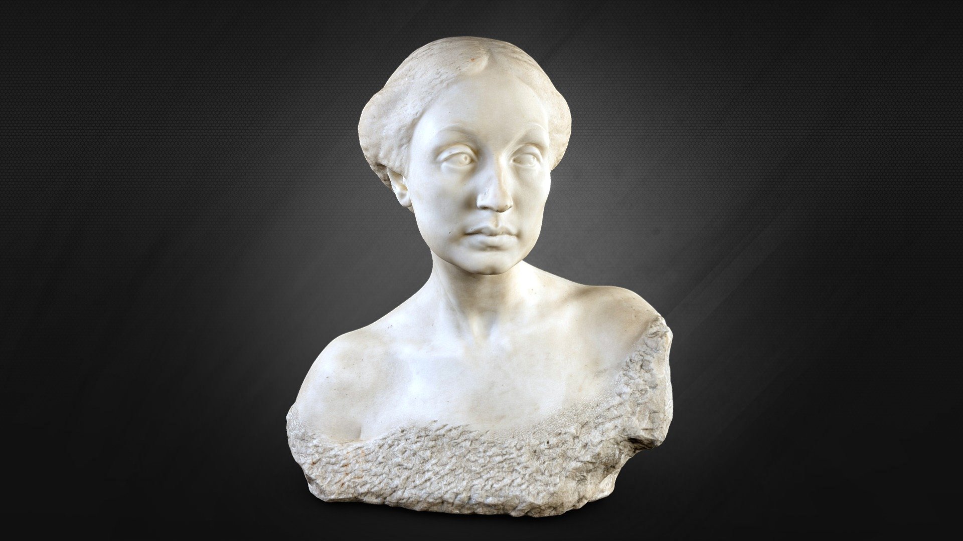 Zala György - Tanulmányfej - 3D model by Museum of Fine Arts, Budapest ...