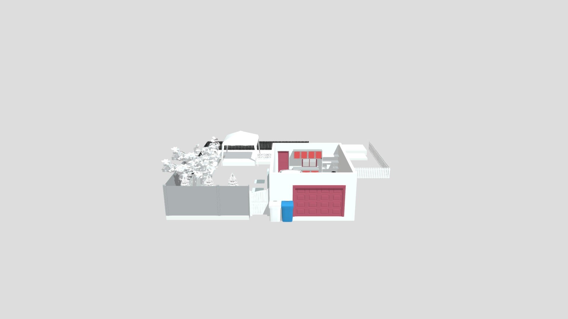 The Backyard of My IRL House - Download Free 3D model by Home Design 3D ...