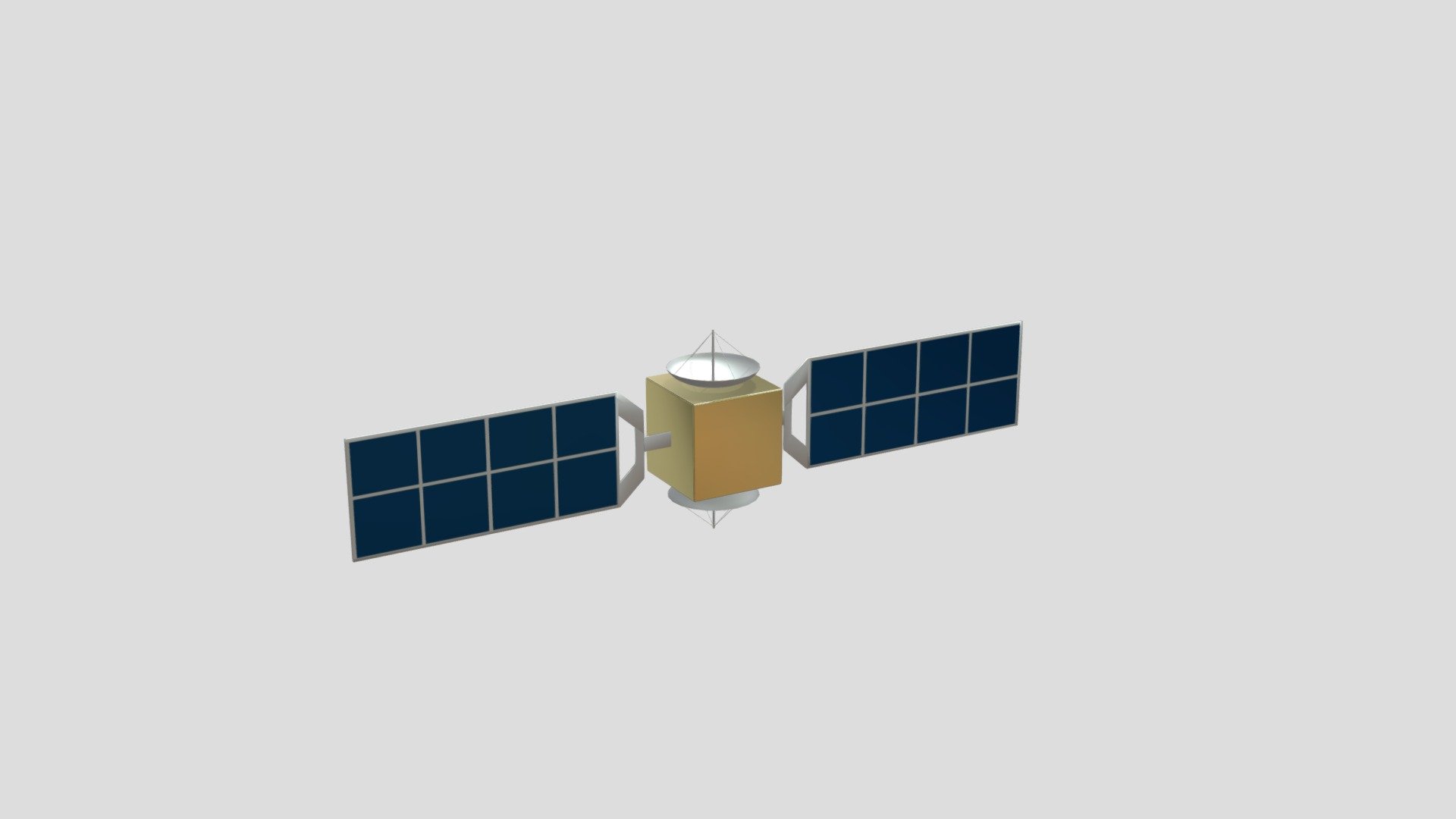 Space Satellite - 3D model by sodapants [e690937] - Sketchfab