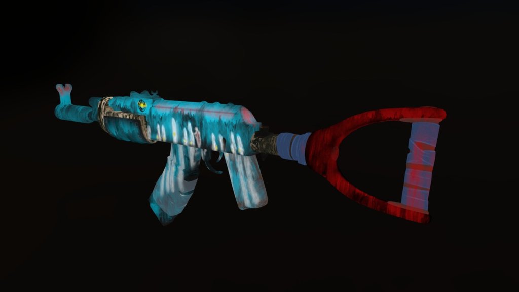 V Ak47u - 3D model by corob88 [e692031] - Sketchfab