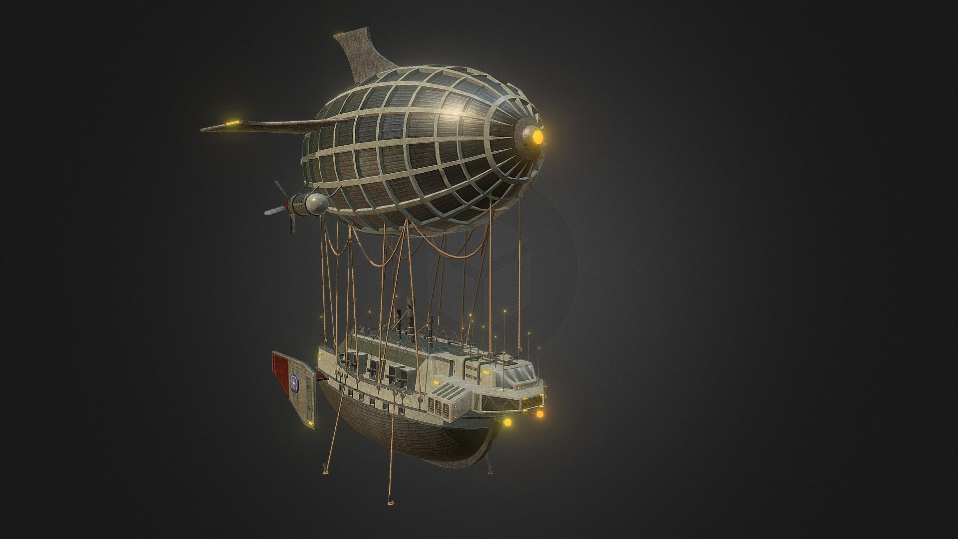 AIRSHIP - 3D model by Portalarium [e6934fe] - Sketchfab