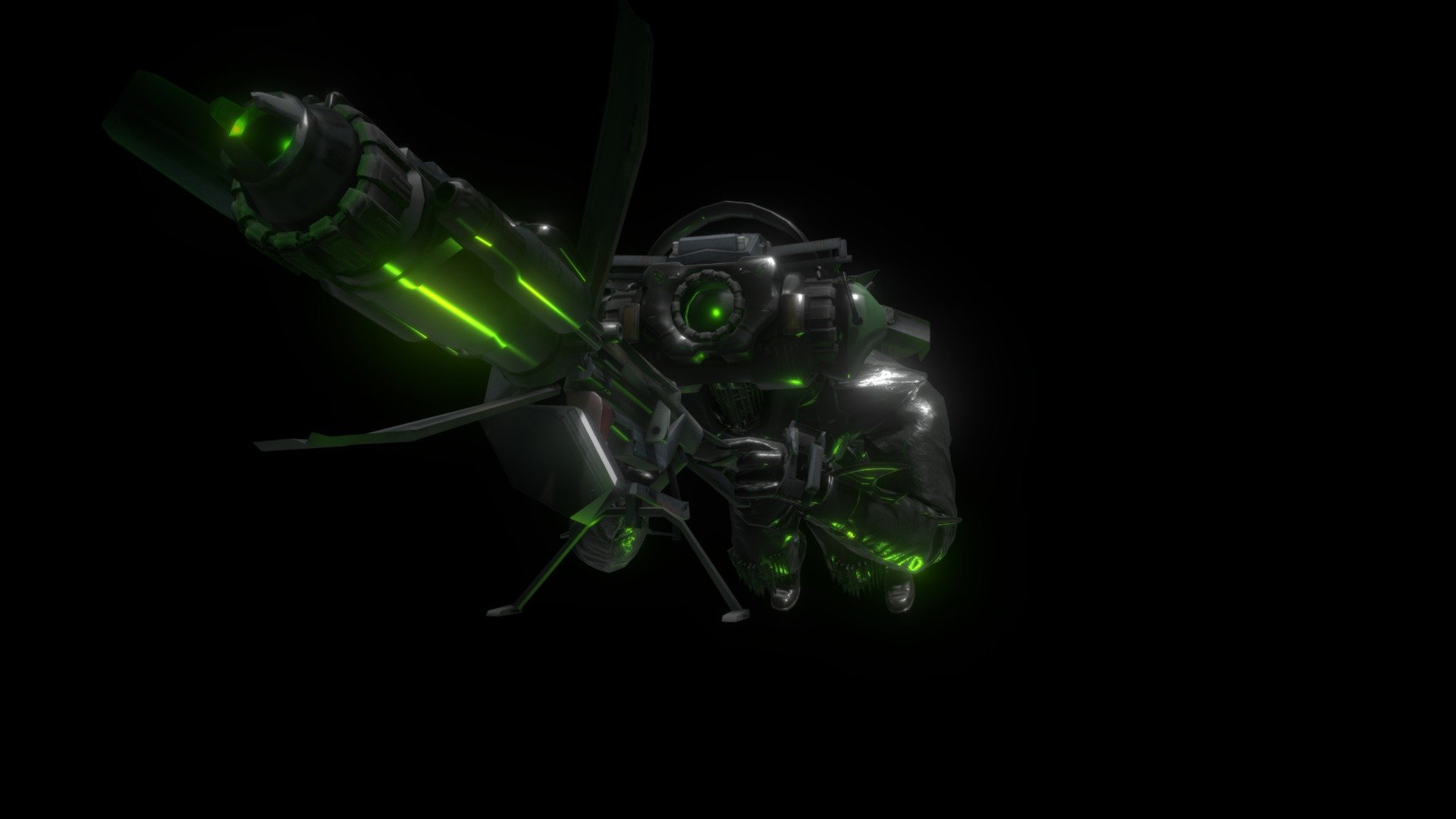 Projector man 3.0 (Sniper) - 3D model by -JERN DOE- (@ImJohnDoe ...