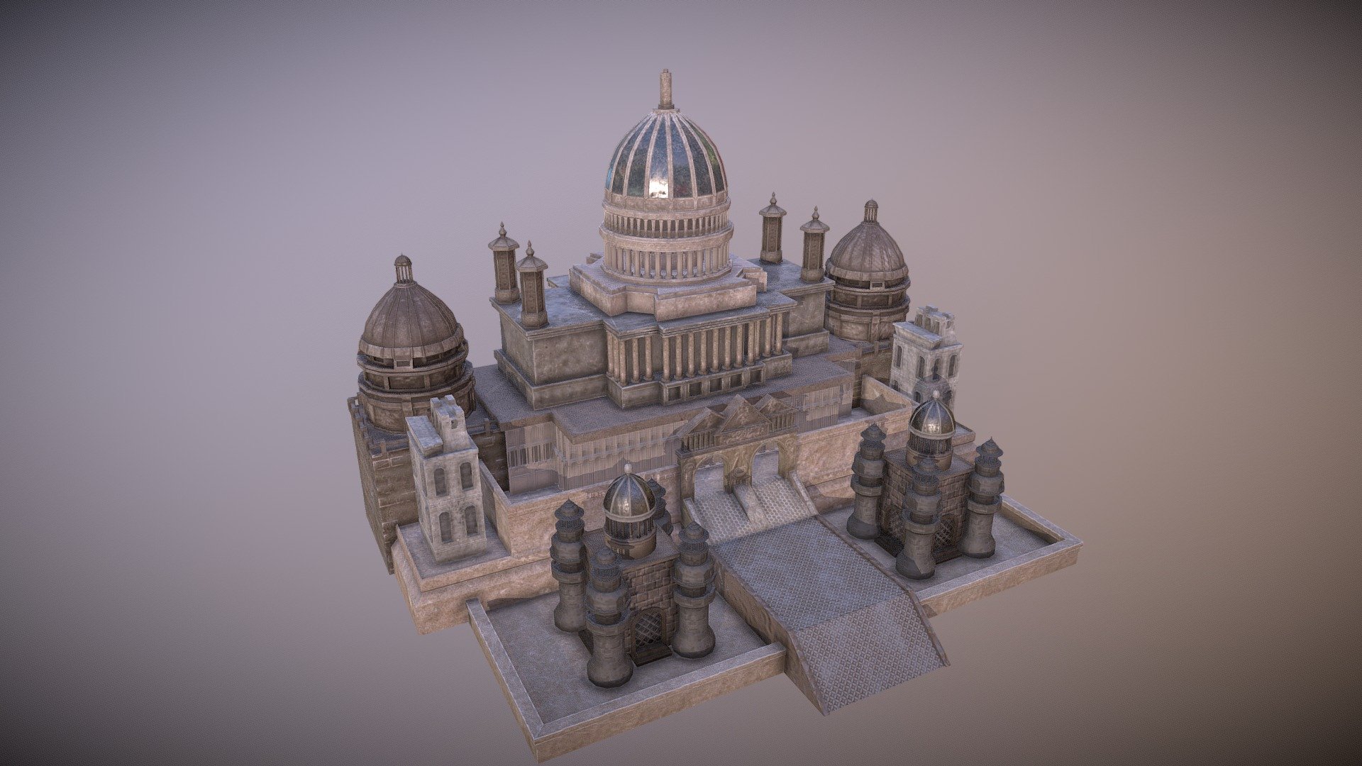 western castle - Buy Royalty Free 3D model by Victor Shell Technologies ...