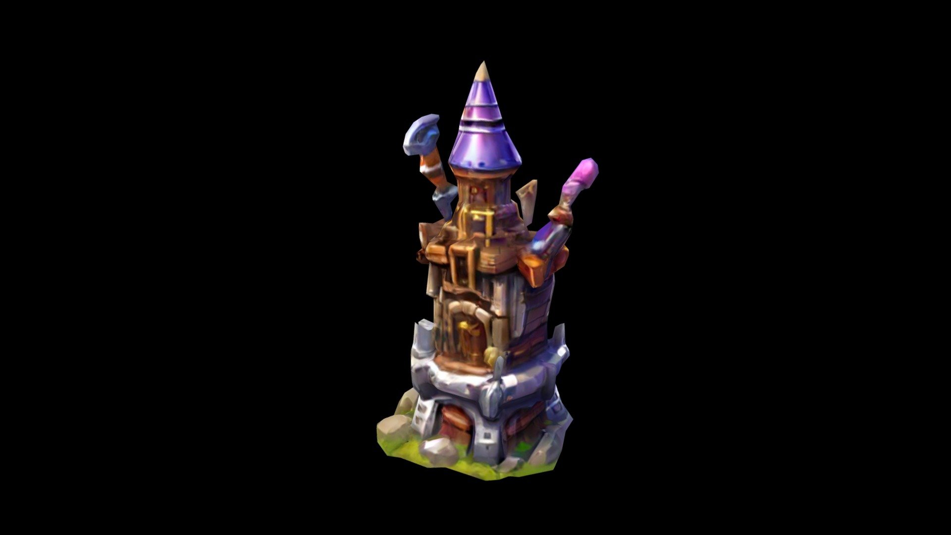 Tower Up d19f16fc-508b-46f5-b061-bd509e3b1025 - Download Free 3D model ...