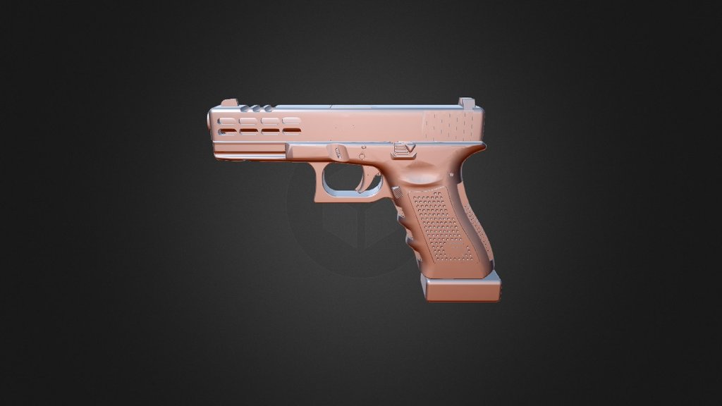 Gun Assembly P36 - 3D model by cjfraser [e697e4d] - Sketchfab