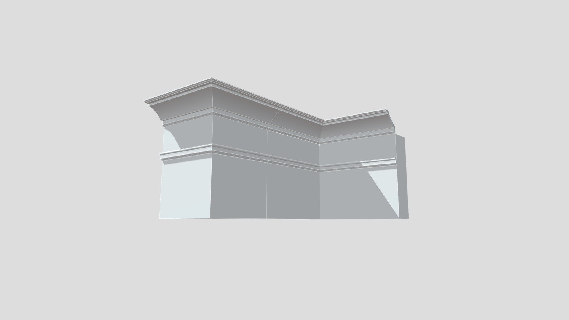 Crown & Cornice Moldings - Download Free 3D model by Hivebody Design ...
