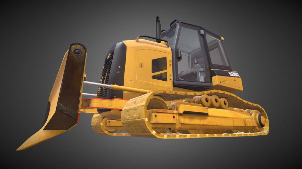 Dozer - 3D model by krzysztofgradowsky [e6986f3] - Sketchfab