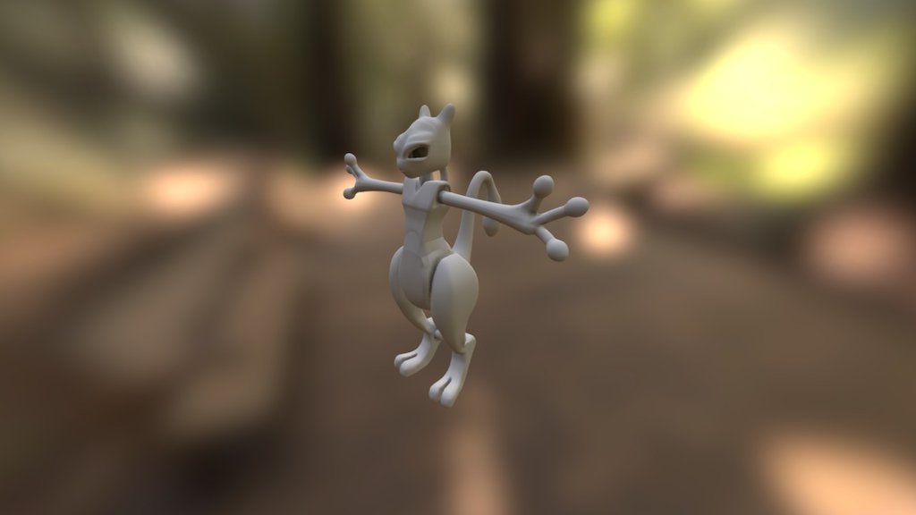 Mewtwo - 3D model by Mavric [e6997ac] - Sketchfab