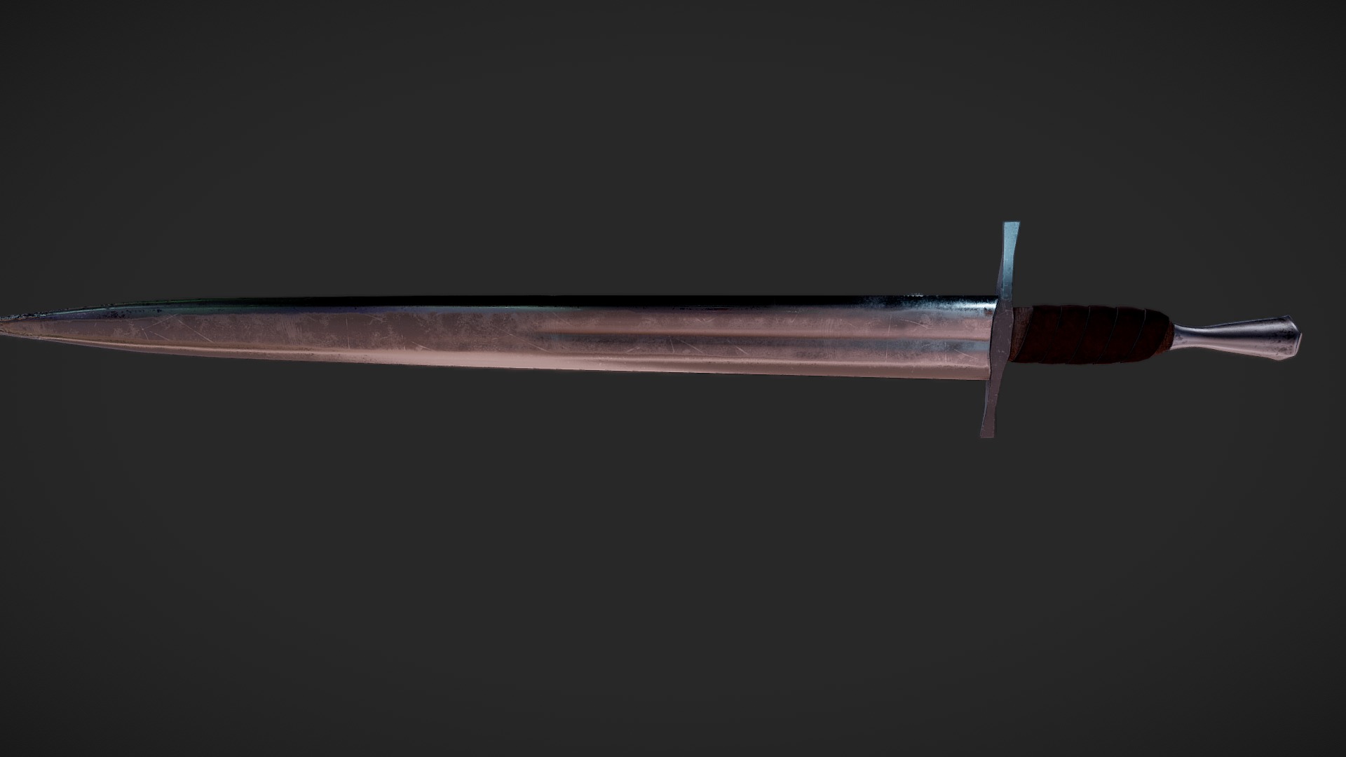 Classical medieval sword - 3D model by Bek_Kendall [e69a903] - Sketchfab