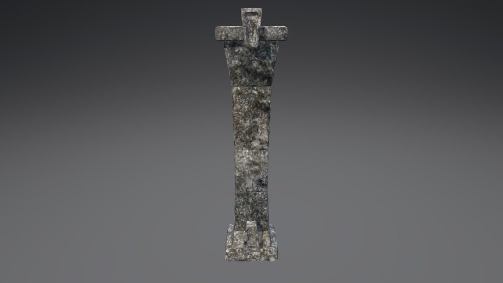 Stone Pillar - 3D model by XeonGaming [e69b88e] - Sketchfab
