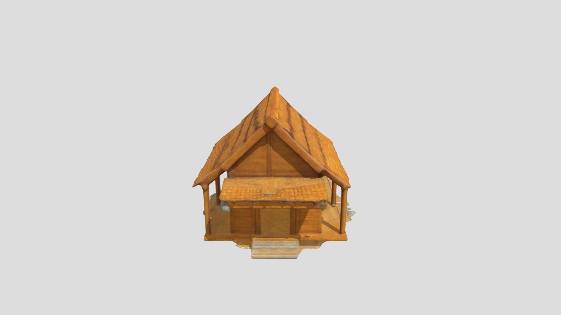 Log Cabin Model 0306173418 Texture 3d Model By Mtamer2592001 [e69b93d