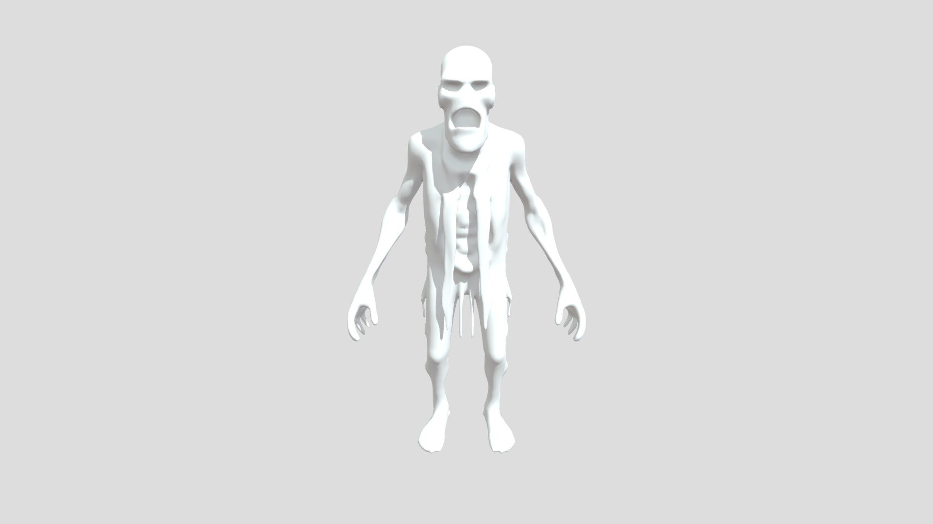Low Polly Dead zombie 3D Model only $0.99 - 3D model by Wills ...