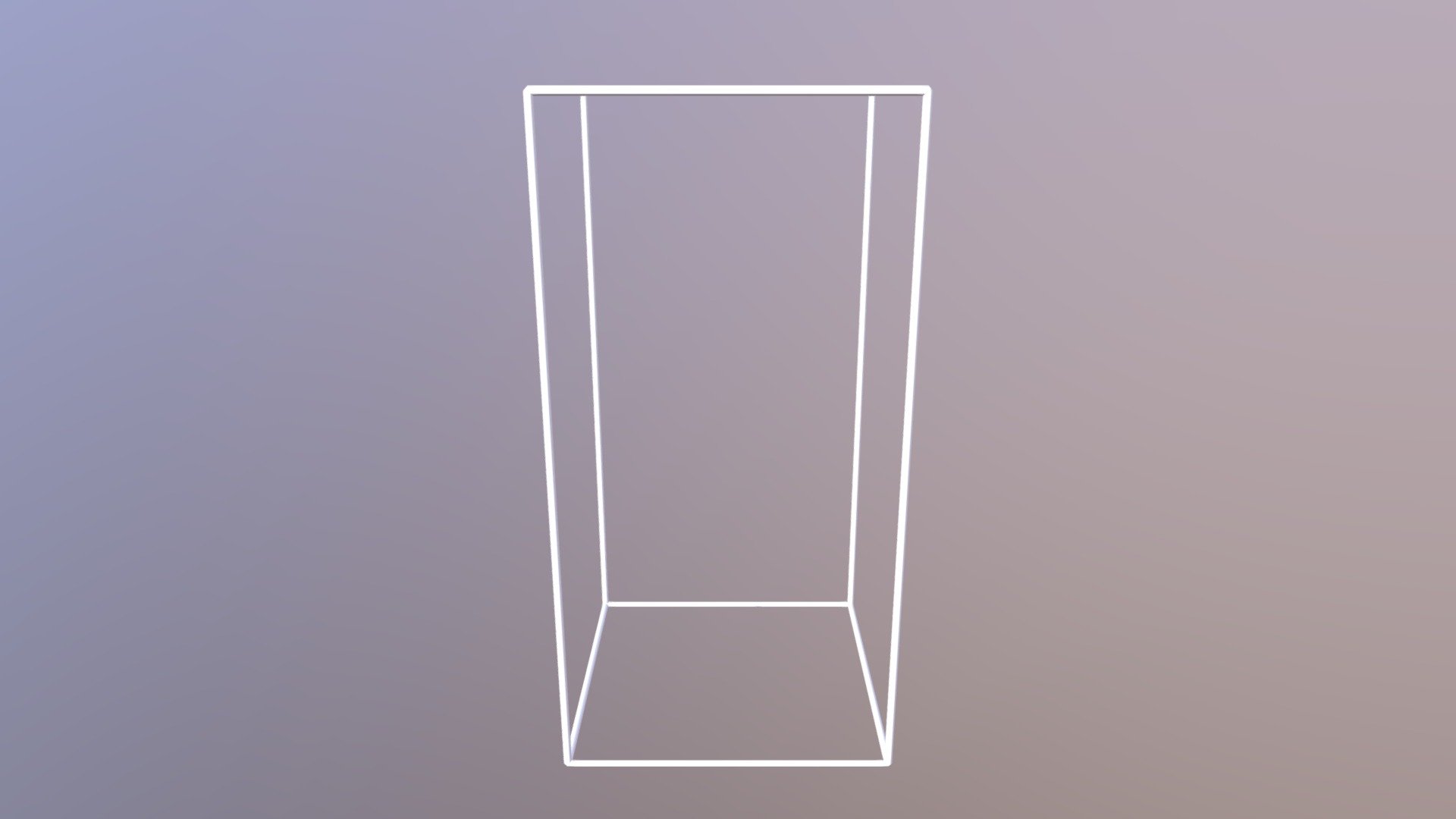 Cube Outline - Download Free 3D model by robinhuse [e69cdfa] - Sketchfab