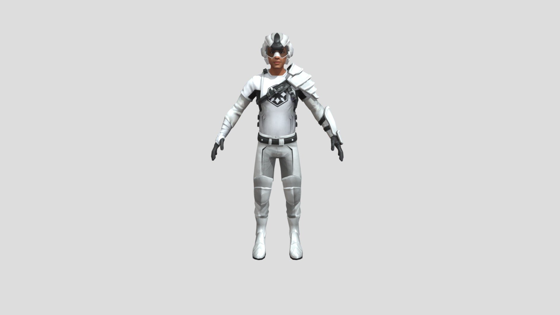 ReadyPlayerMe - TechnoBrothers: White - Download Free 3D model by ...