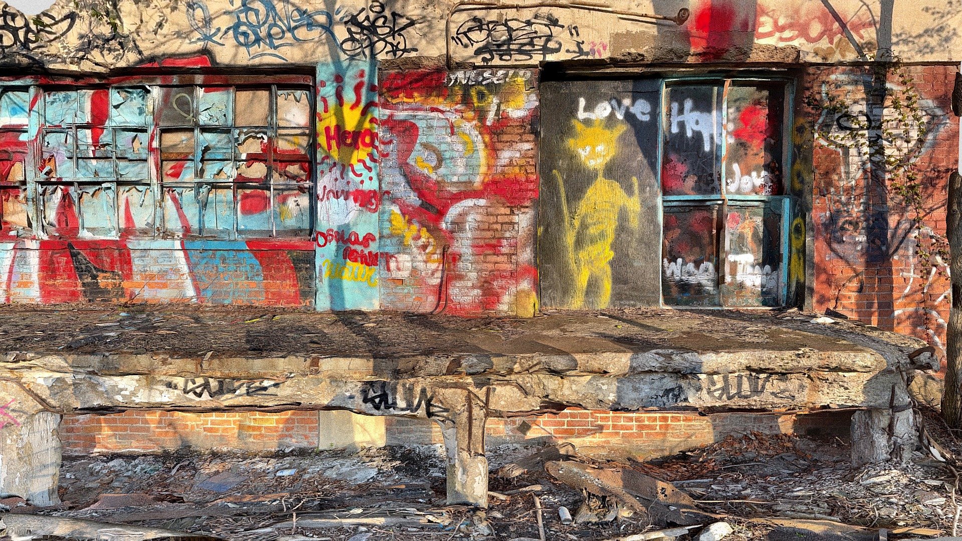 348: Sunset Graffiti - Download Free 3D model by alexdelker [e69e3c0 ...