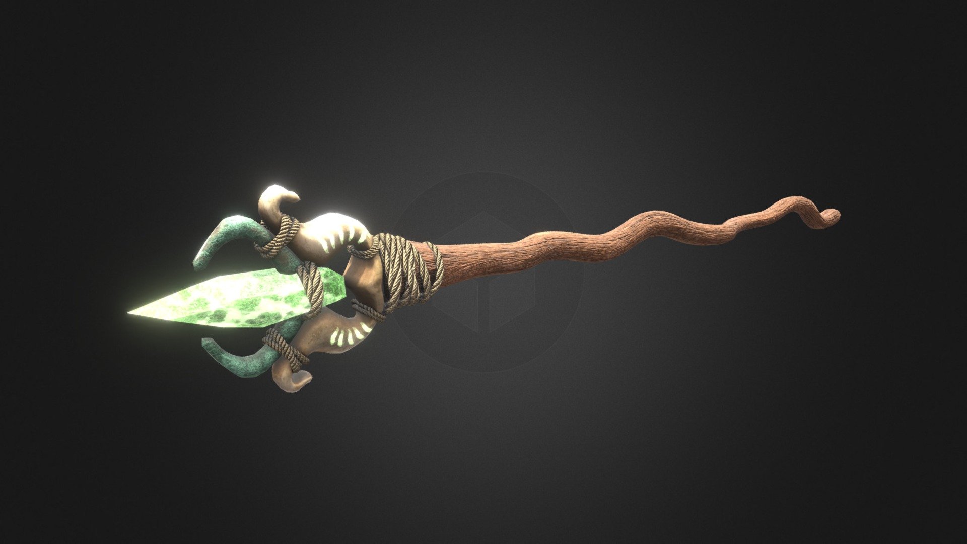Mage Staff (game ready asset) - Download Free 3D model by Pixel Life ...