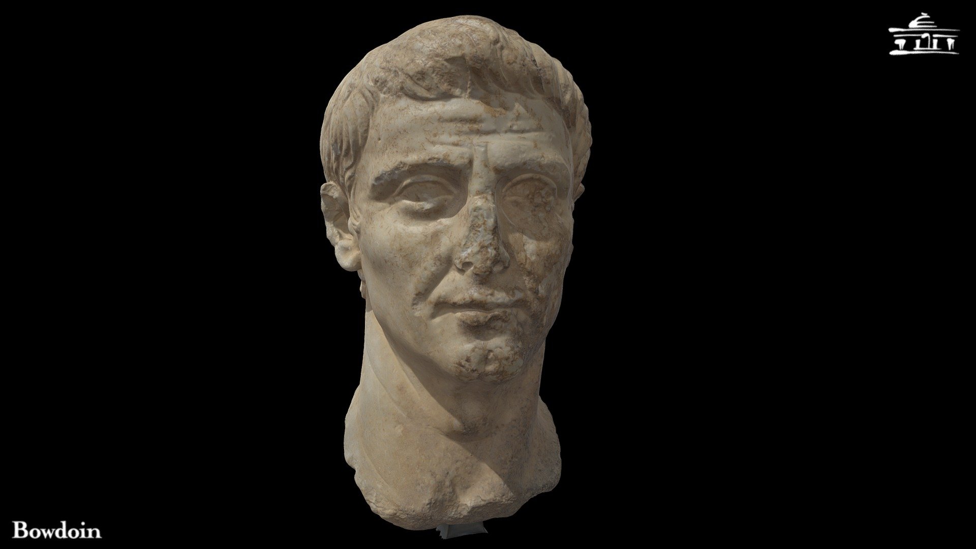 Portrait of the Emperor Claudius - 3D model by Bowdoin College Museum ...
