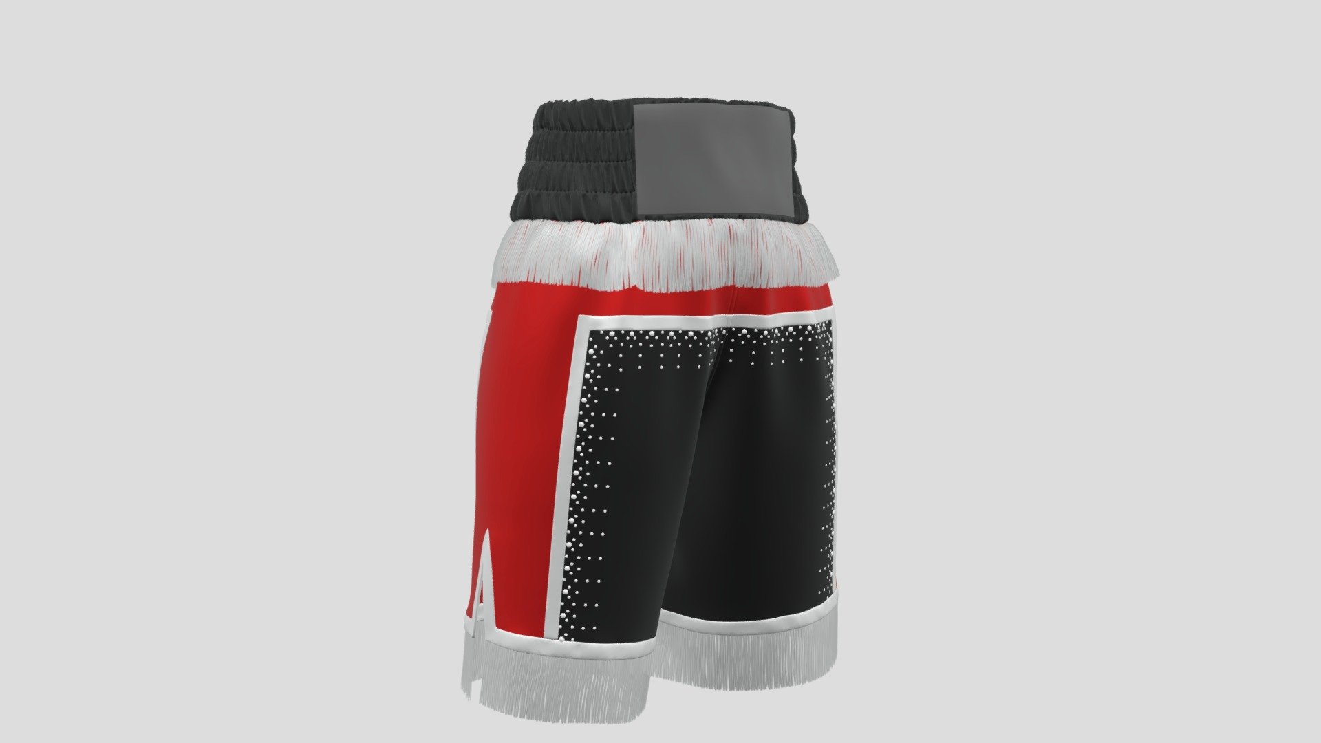 Boxing shorts option 2 - 3D model by headphonizer [e6a065f] - Sketchfab