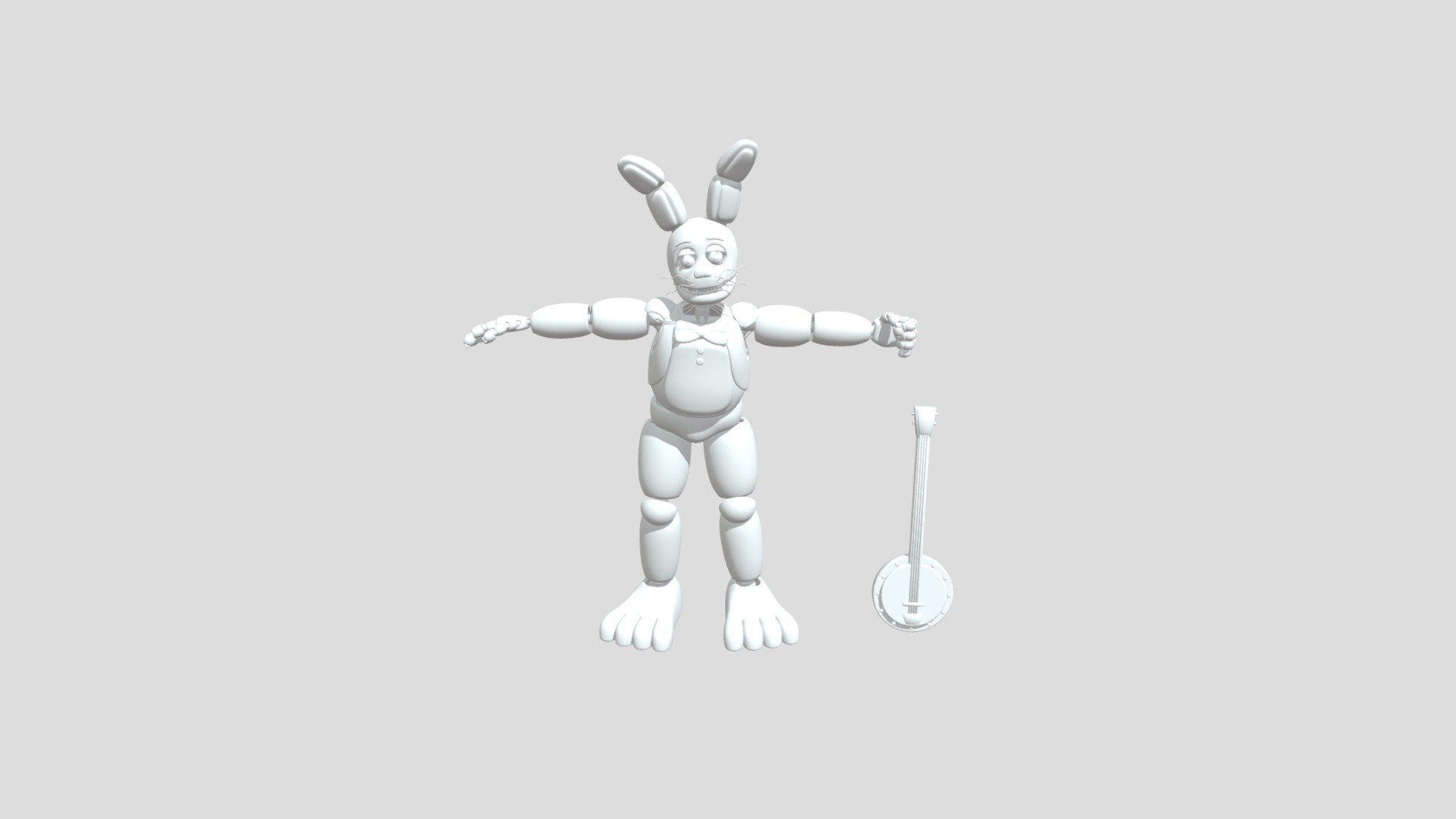 Spring Bonnie - Download Free 3D model by tamasm618 [e6a0d61] - Sketchfab