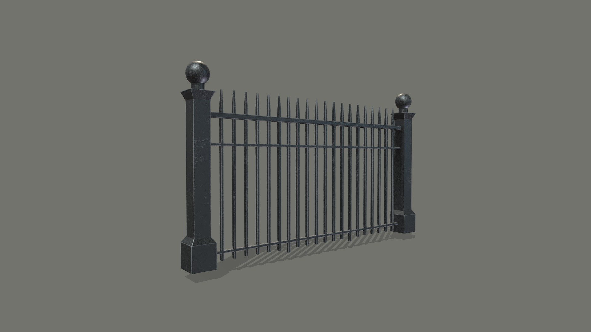 Railing Low Poly - Download Free 3D model by 4mecharmi [e6a110d ...