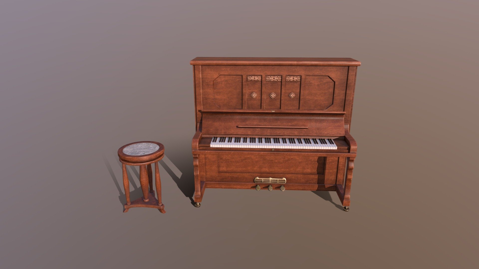 PIANO - 3D model by drhanymohamedshaker [e6a2152] - Sketchfab